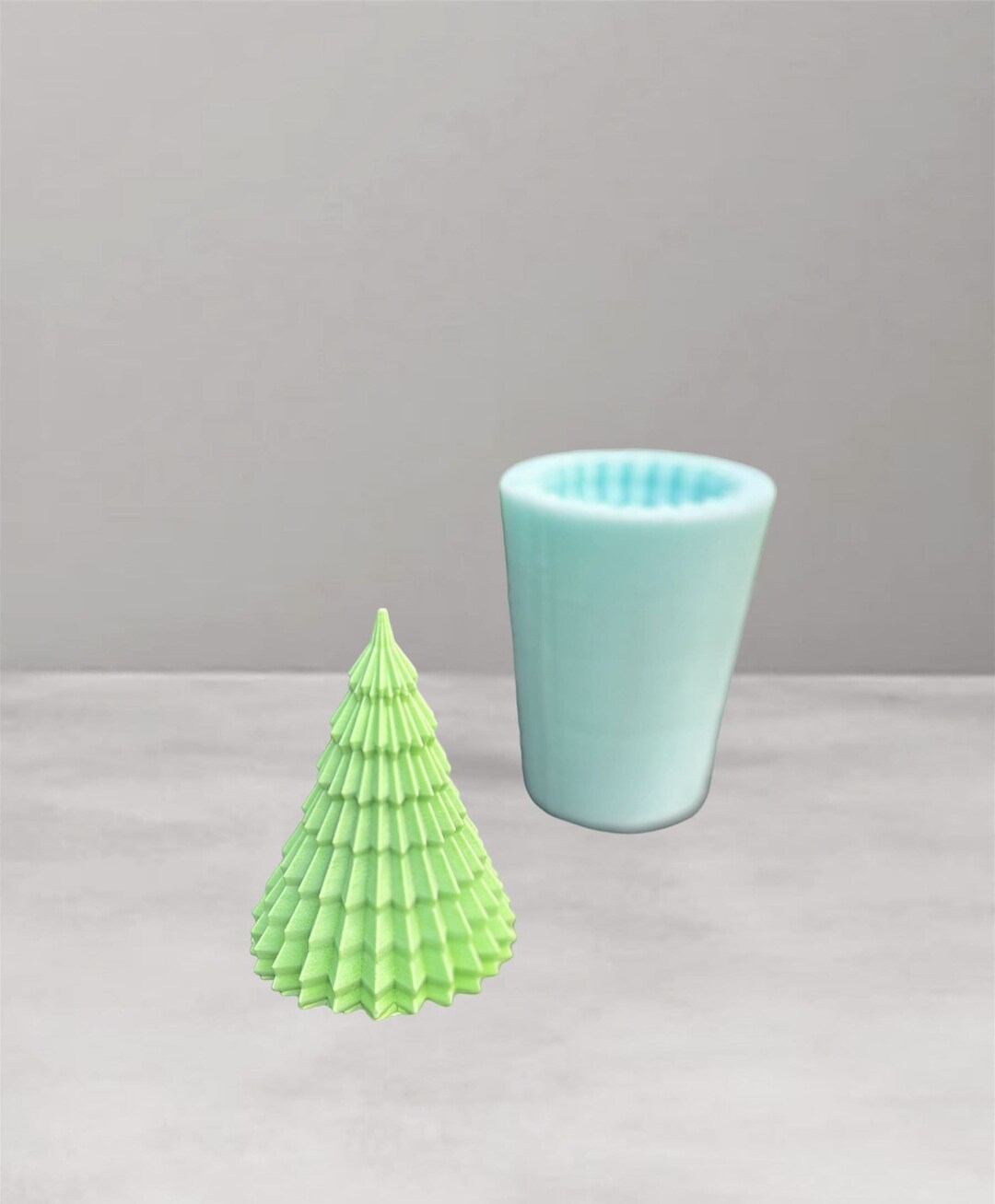 Christmas Pine Mold Silicone Mould Origami Christmas Tree - Etsy