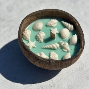 Silicone Mold of Mini Sea Life Set 7 in 1 Handmade Ocean Life Set ...