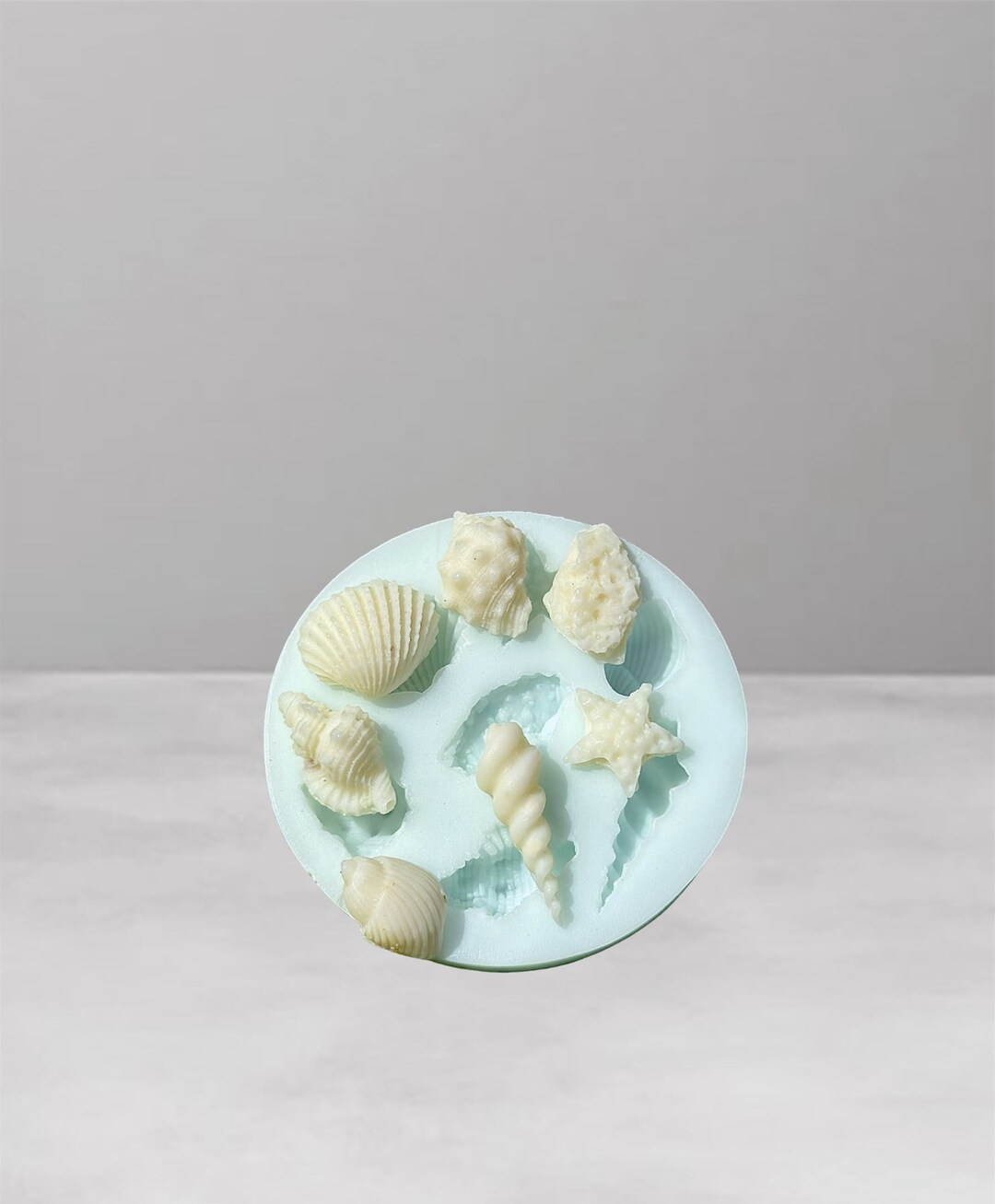 Silicone Mold of Mini Sea Life Set 7 in 1 Handmade Ocean Life Set ...