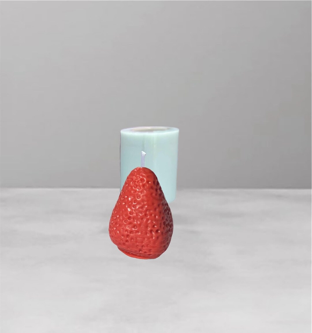 Large Strawberry Silicone Mold Realistic Strawberry Mould Silicone Soap ...