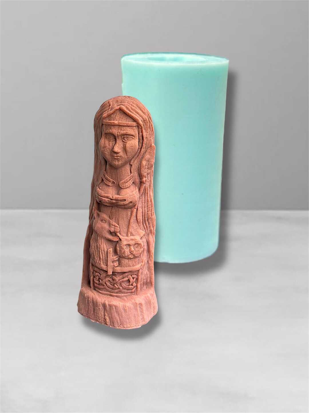 Freyja Candle Mold – Norse Goddess Silicone Mold for Candle Making ...