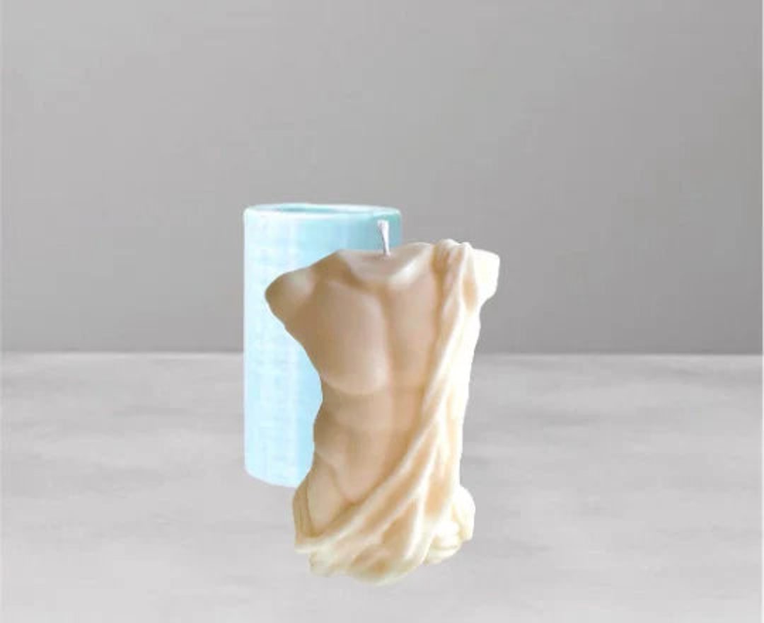 ANTIQUE MALE TORSO Silicone Mold Handmade Mold for Concrete Body ...