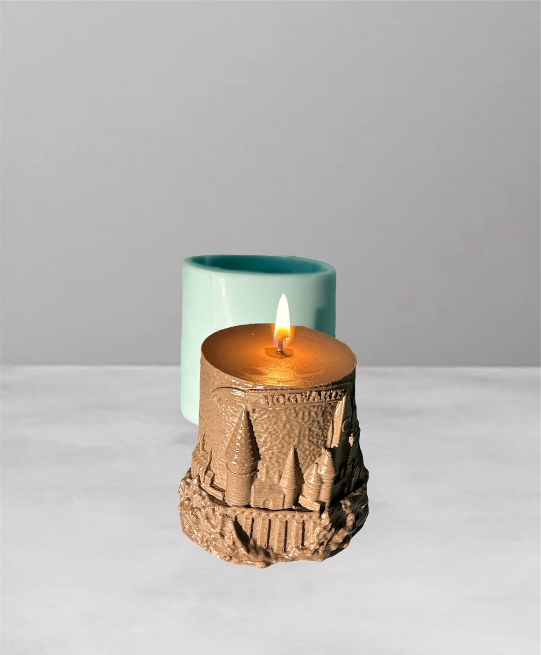 Hogwarts Silicone Mold Wizard School Candle Mold Handmade Magic Castle ...