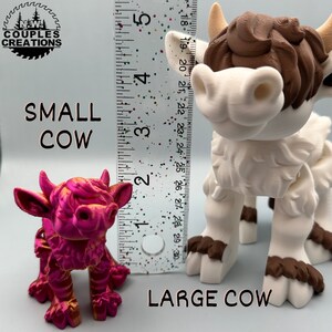 Highland Cow, 3D Printed, Multi Colored Cow - Etsy