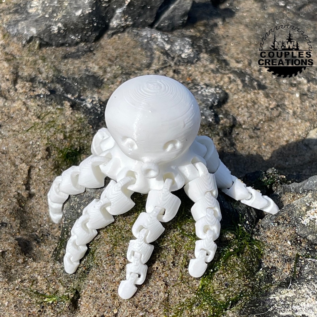 3D Printed Animals, Articulated Animals, Bunny, Shark, Pig, Dolphin ...