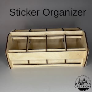 Sticker Display Box - Etsy
