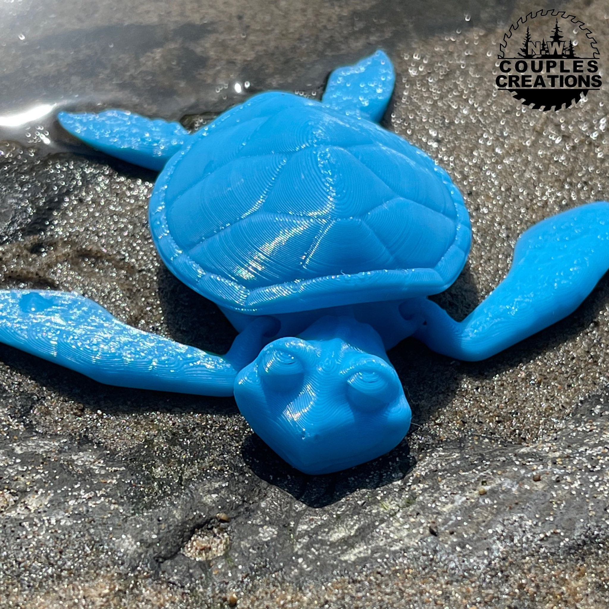 Turtle, 3D Printed Sea Turtle, Articulated Turtle - Etsy