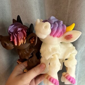 Highland Cow, 3D Printed, Multi Colored Cow - Etsy