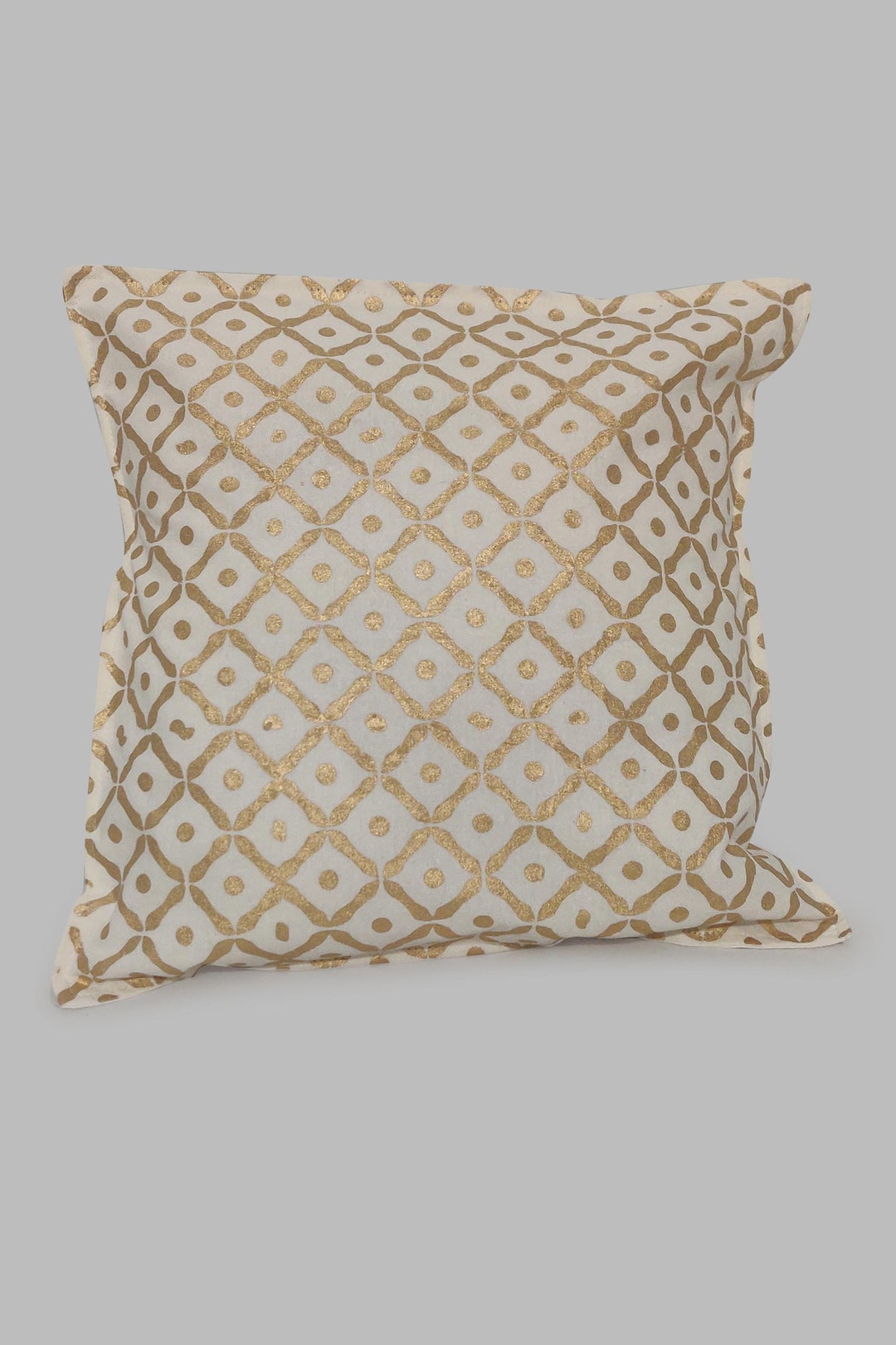 Cotton Handblock Cushion Cover for Home Block Printed by Hand - Etsy