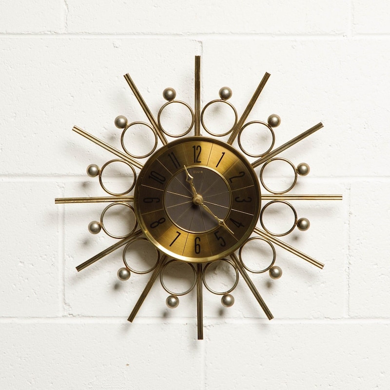 Elgin Wall Clock - Etsy