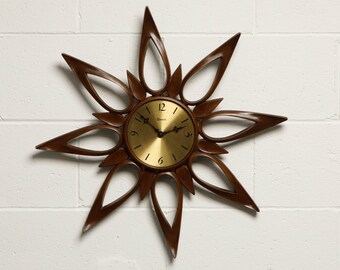 Vintage Syroco Clock | Etsy