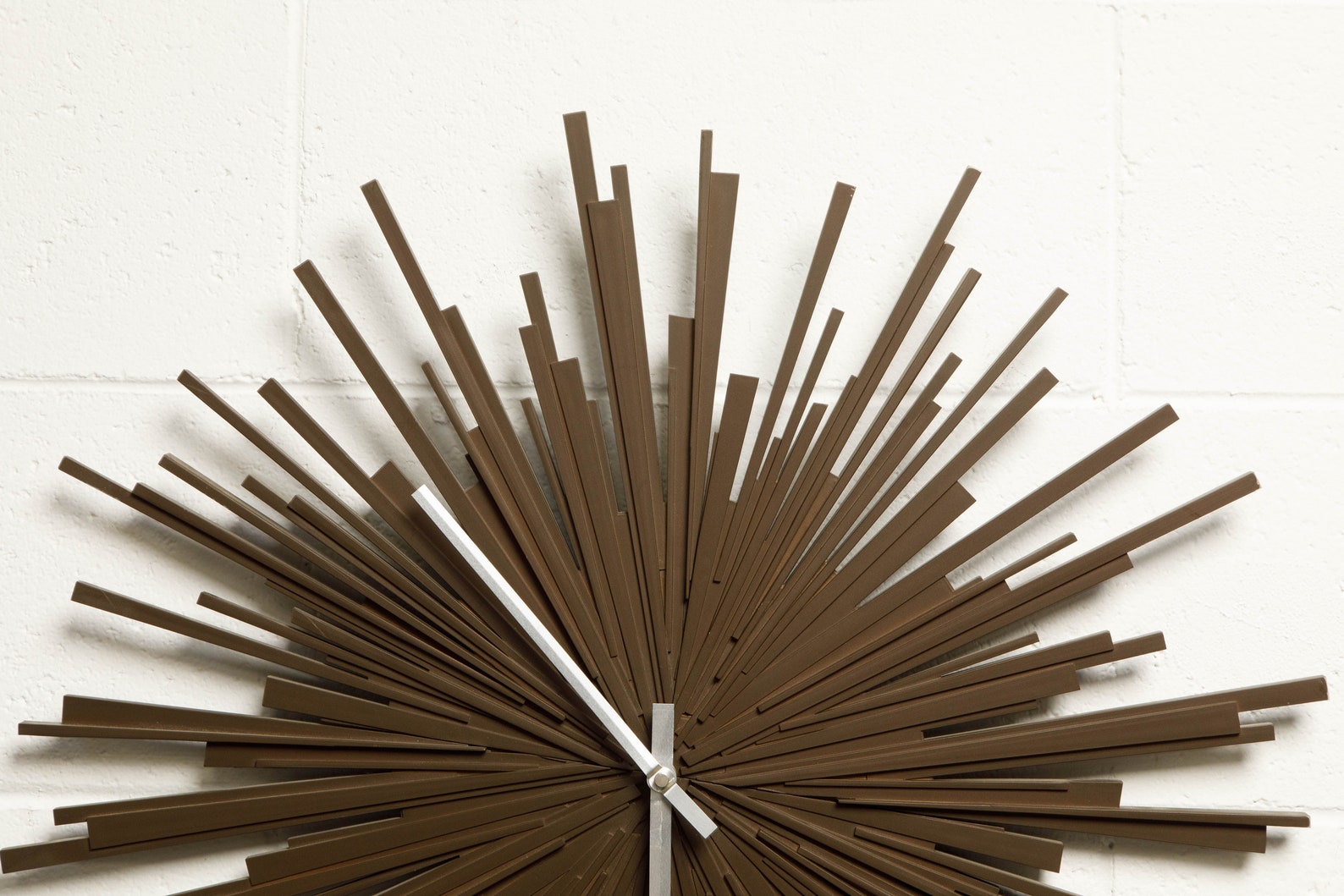 Vintage Mid-century Modern Starburst Wall Clock - Etsy