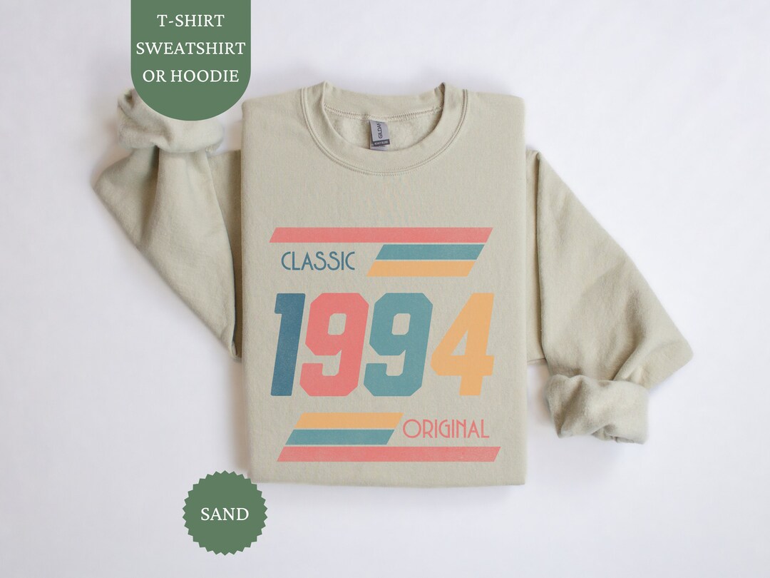 90's 1994 Sweatshirt, College Style Sweater, Vintage 1994 Birth Year ...