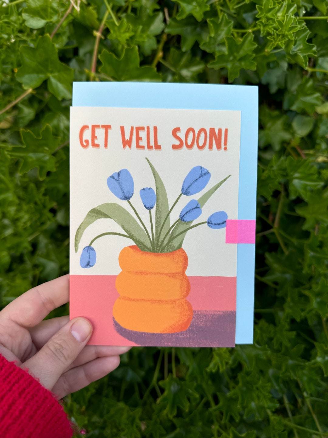 Wenskaart Feel Well Soon - Etsy