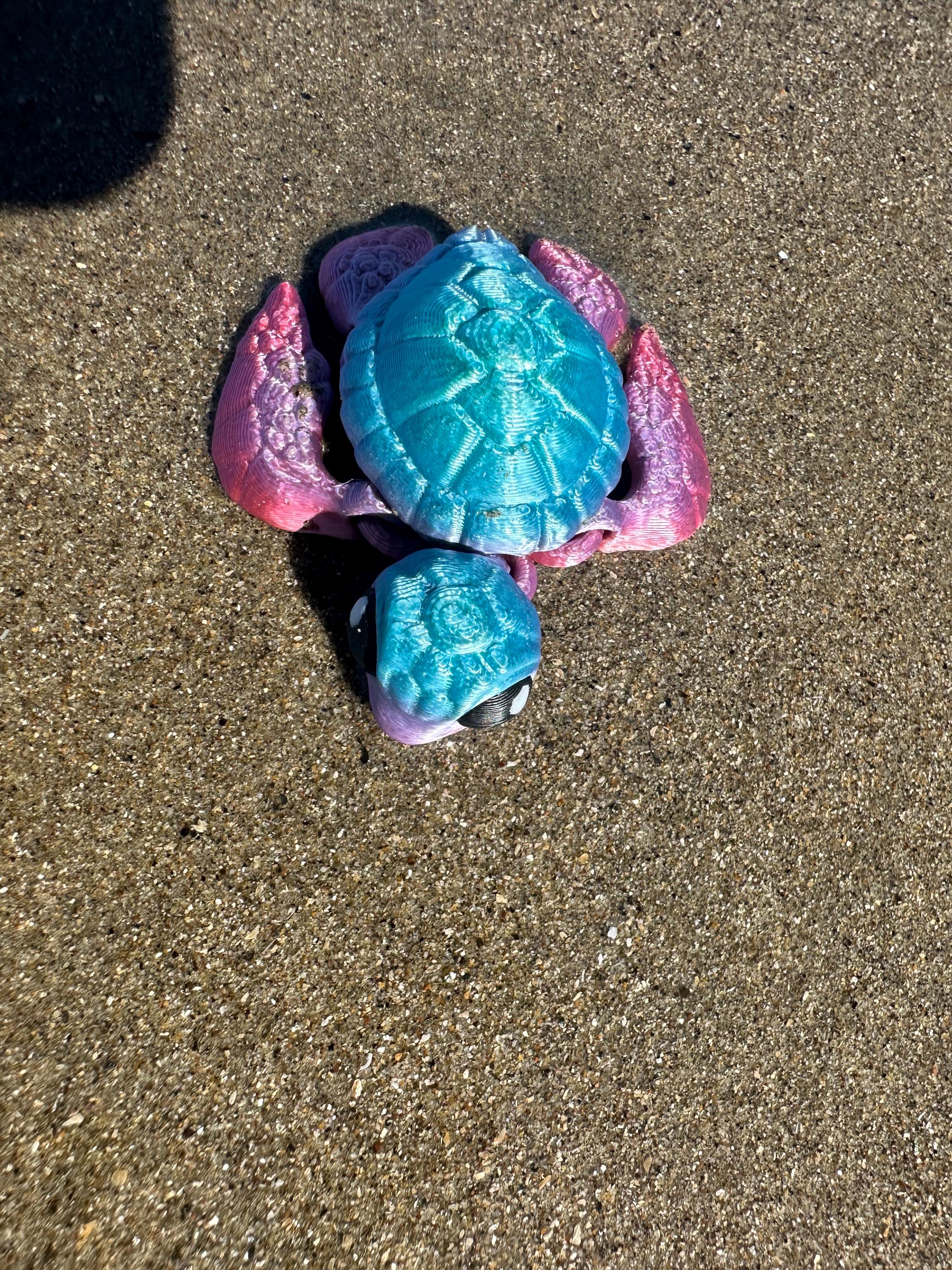 Turtle Sea Tortoise - 3D Printed Articulated Turtle - Sensory Stress ...