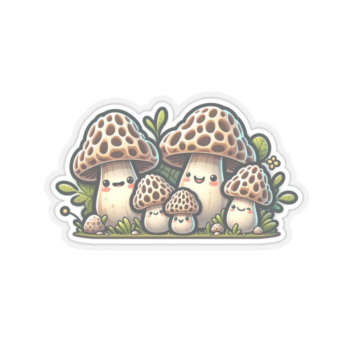 Family Matters Morel Edition Kiss-cut Stickers - Etsy