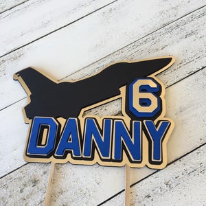 Air Force Birthday Party Decorations, USAF Cake Topper,fighter Jet ...