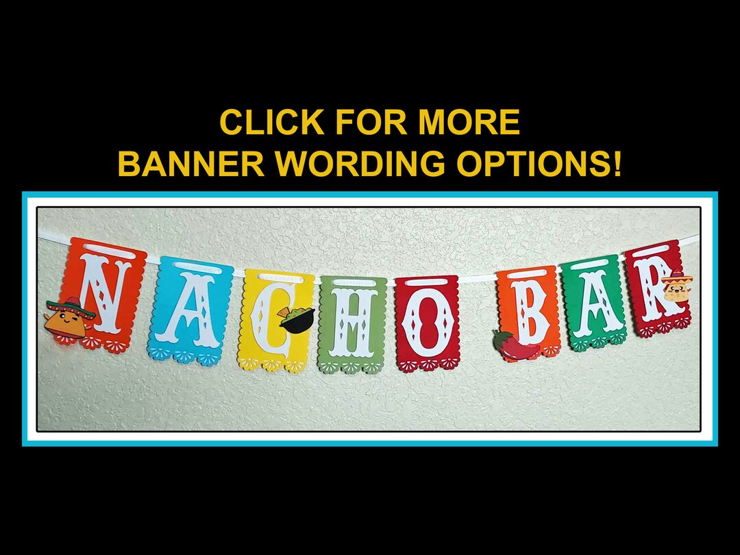 Fiesta Banner, Fiesta Taco Party, Cinco De Mayo, Baby Shower, Taco Bar ...