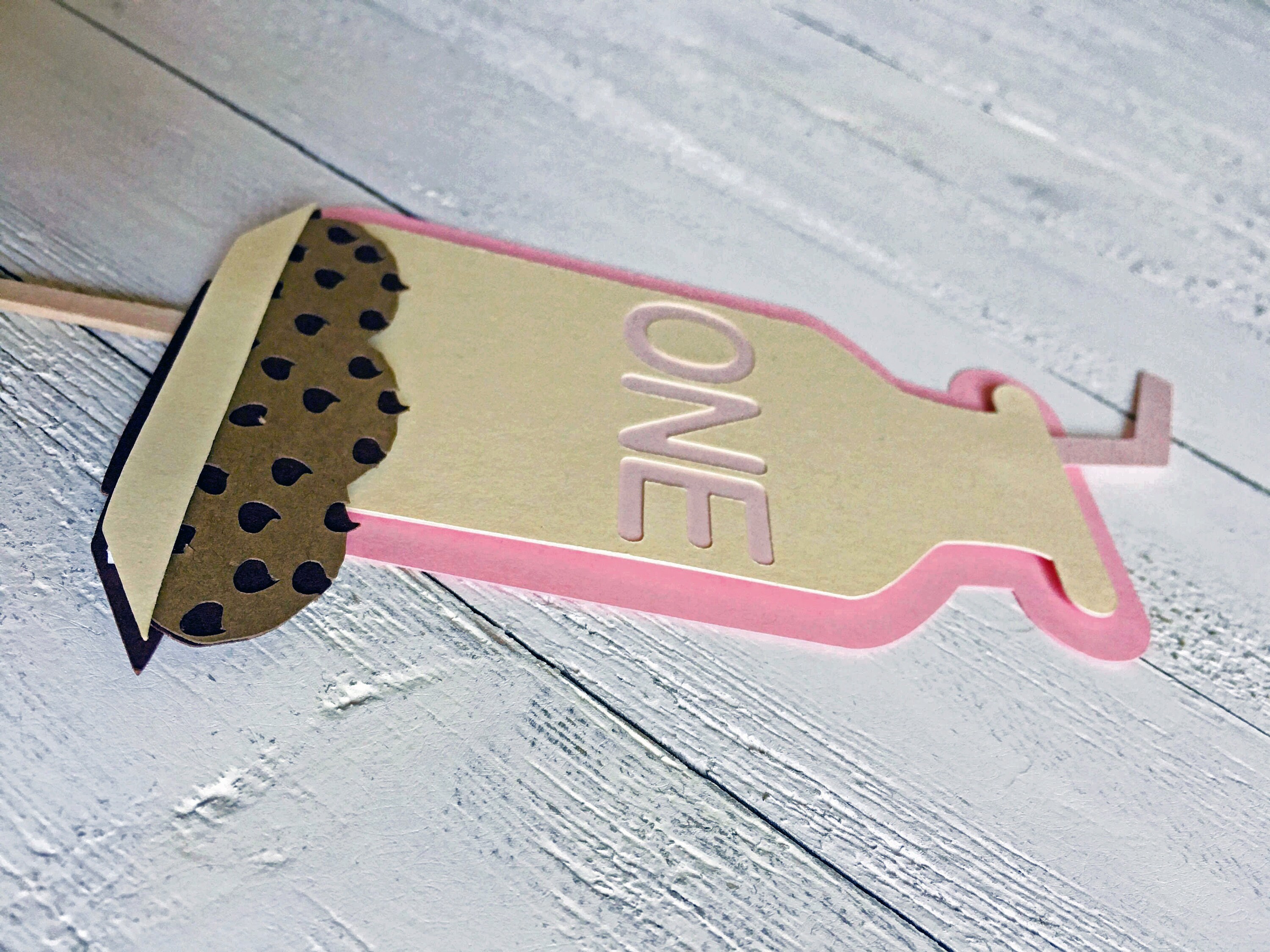 Milk & Cookies Cake Topper ONE Cake Topper Milk and Cookies | Etsy