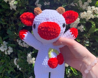 Cherry Cow Plushie - Etsy