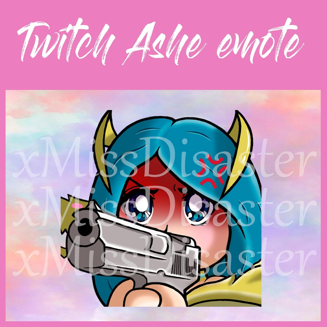 Ashe Character Emote for Twitch and Discord - Etsy