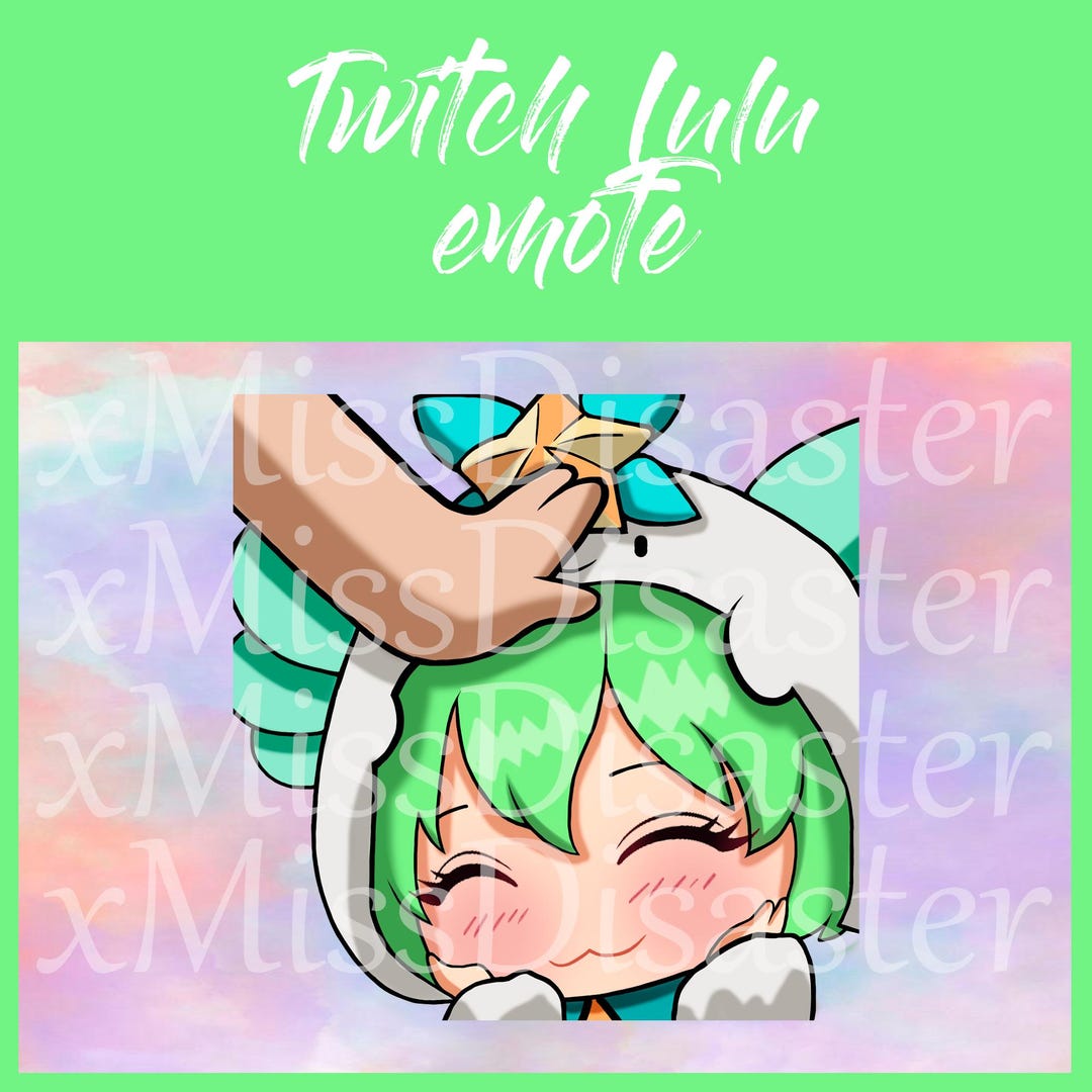 Lulu Character Emote for Twitch and Discord - Etsy