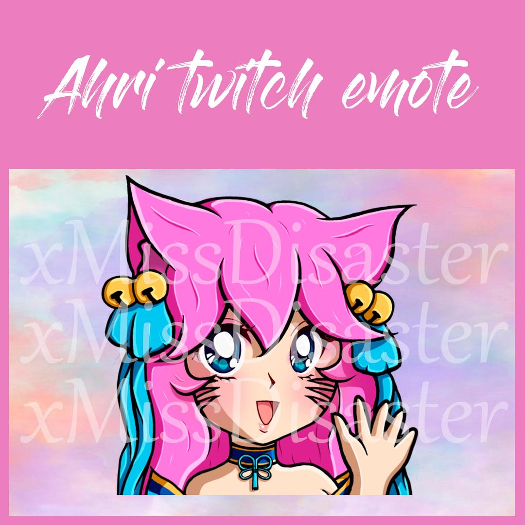Ahri Character Emote for Twitch and Discord - Etsy