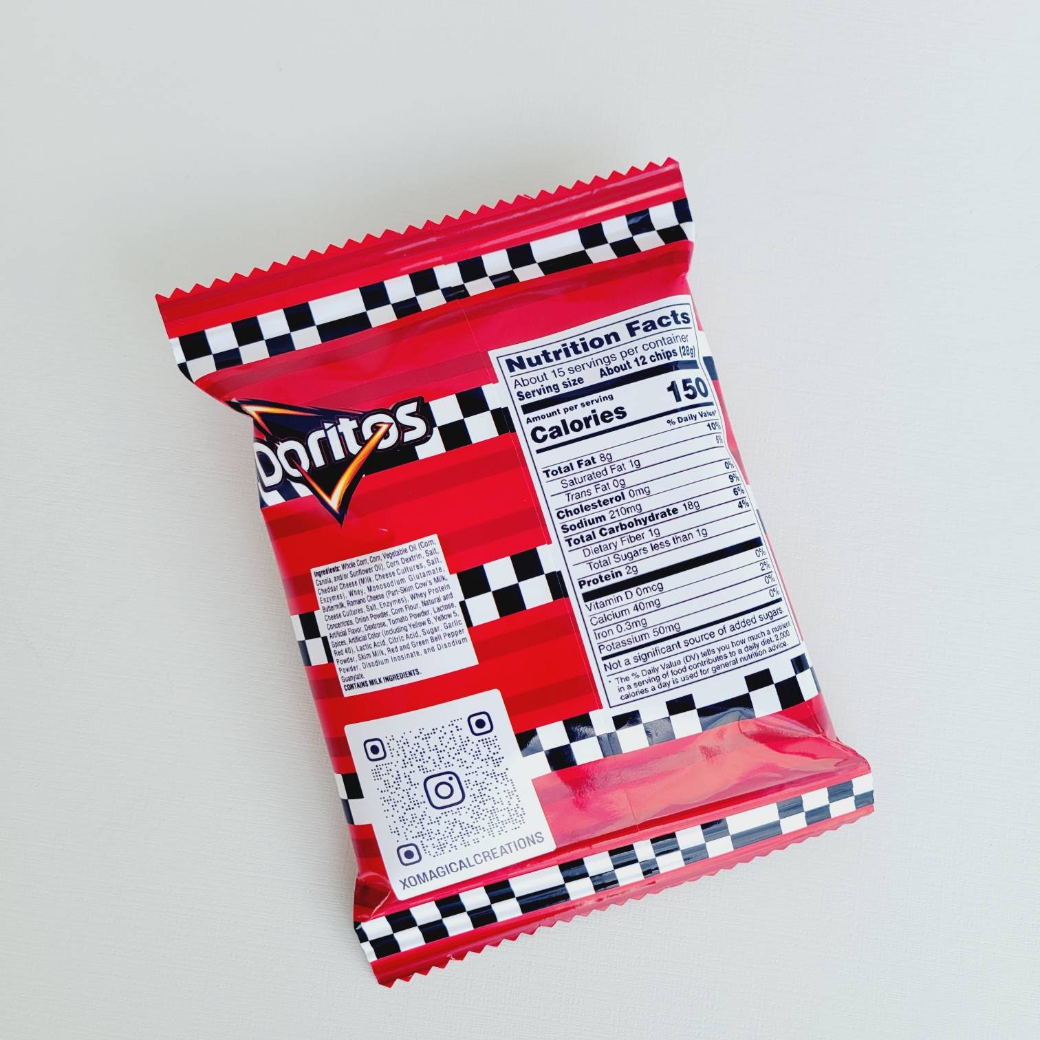 Lightning Mcqueen Chips Bag, Cars Party Decorations, Chips Personalized ...