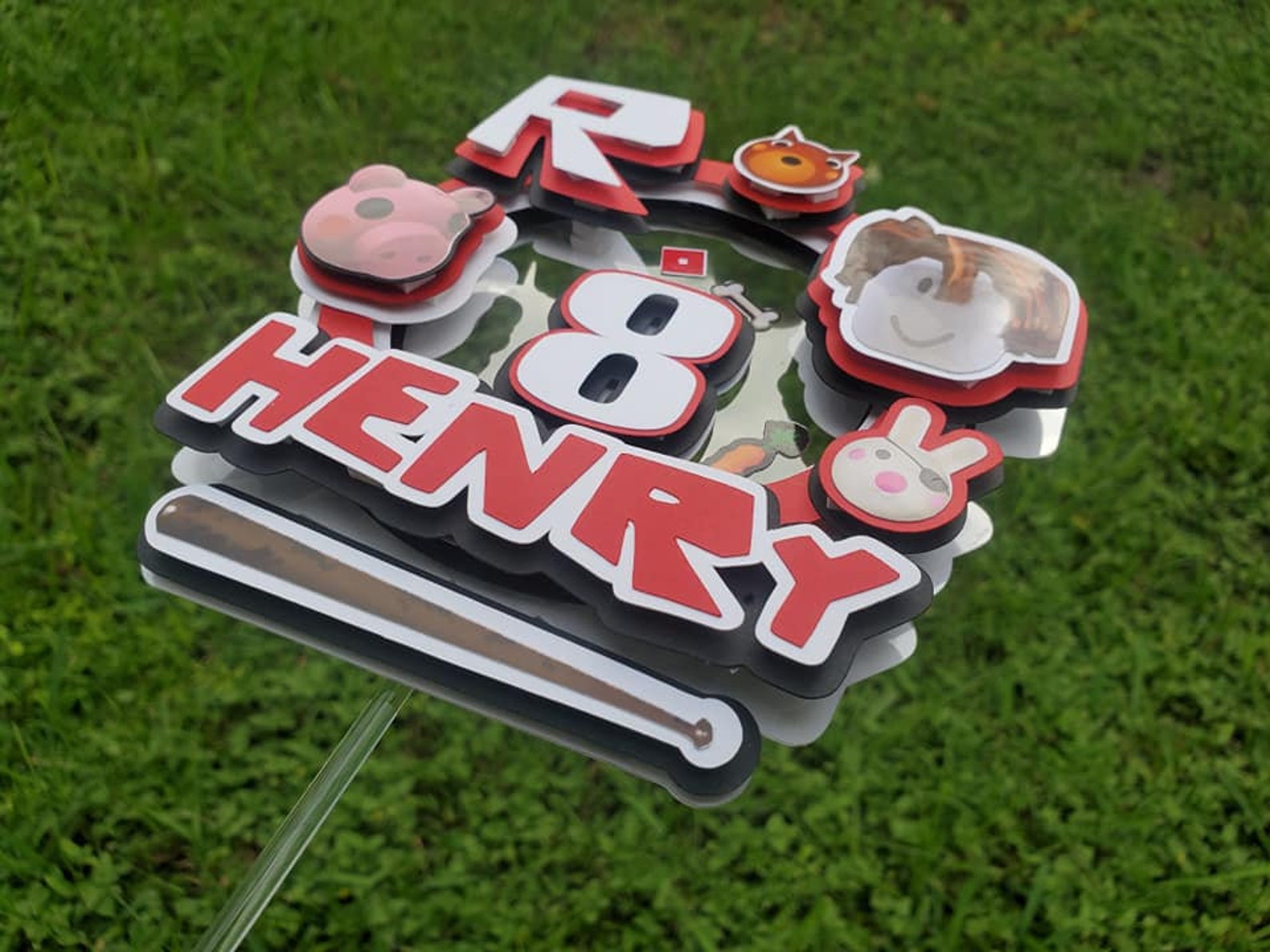 Roblox Cake topper-Piggy | Etsy