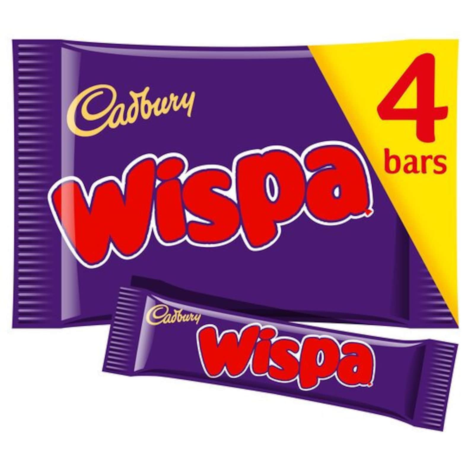 Cadbury Wispa Chocolate Bars 4 Pack | Etsy