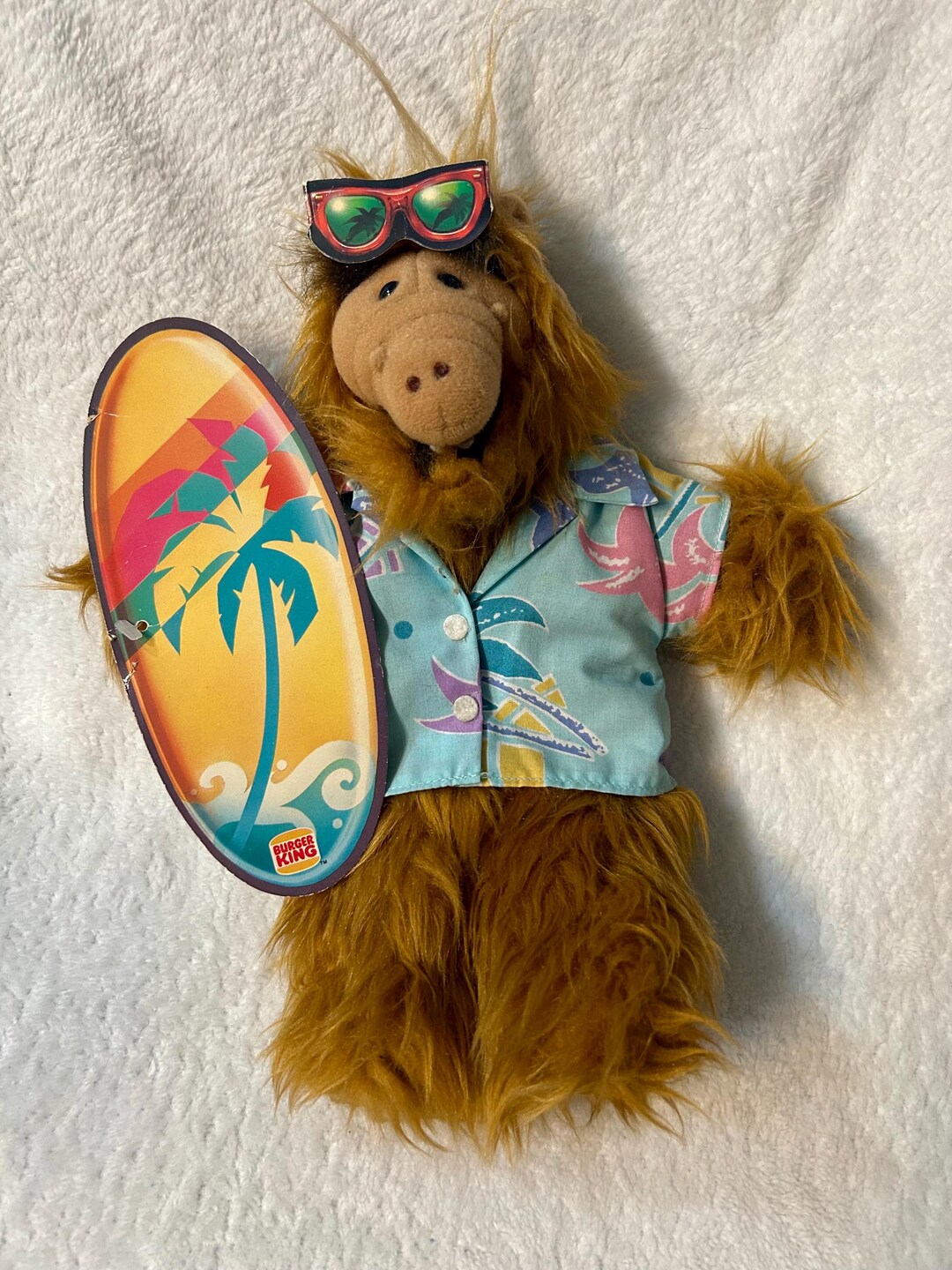 Burger King Surfer Alf Hand Puppet 1986 With Tags - Etsy
