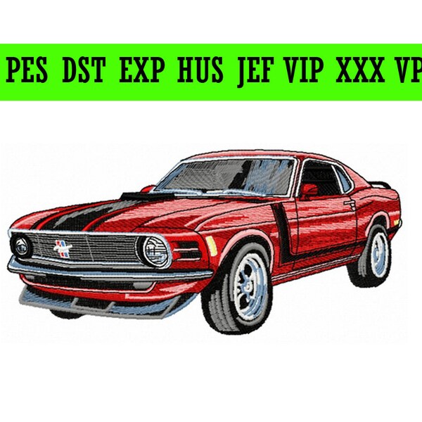 Mustang Embroidery - Etsy