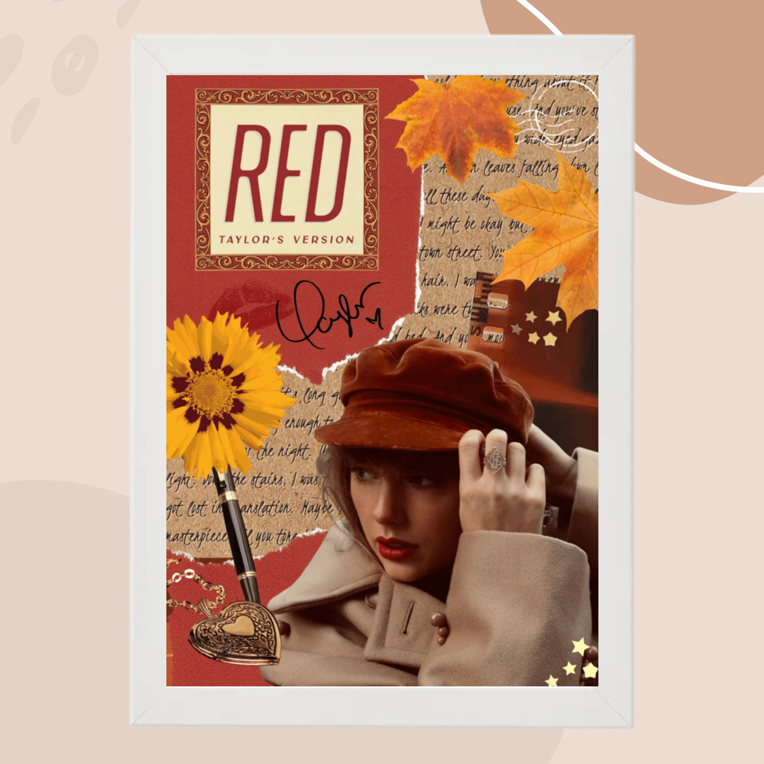 Taylor Swift Red Album Wallpaper