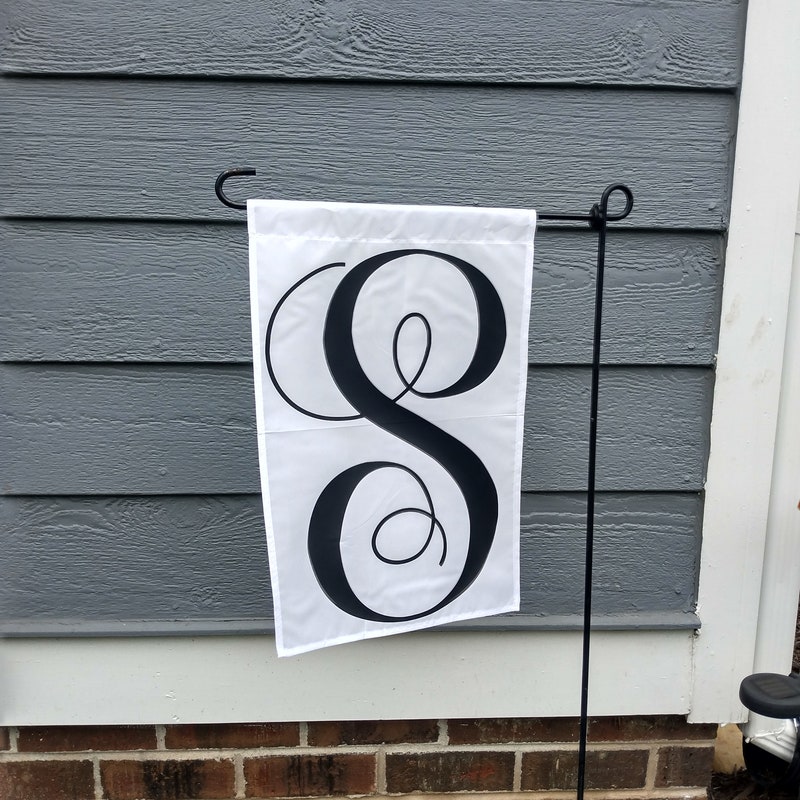 Monogrammed Flags - Etsy