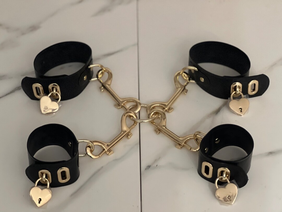 Love Locked Wrist and Ankle Cuffs - Etsy