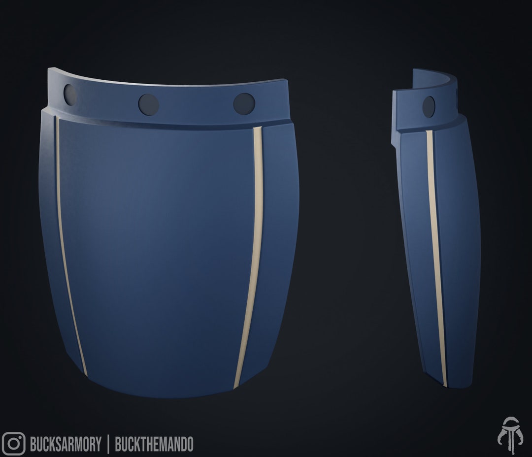 The Mandalorian Hip Plate Tasset Armor 3D Print STL Files - Etsy