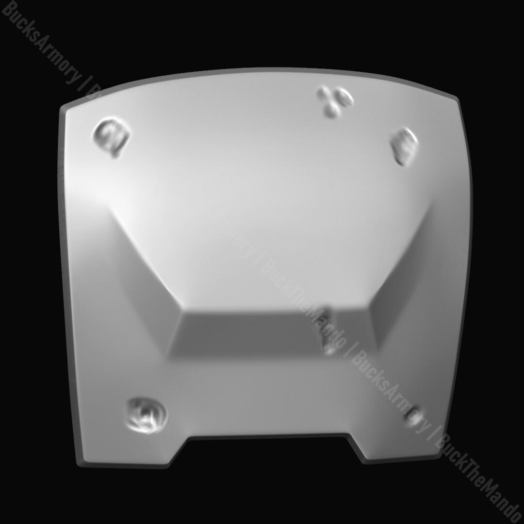 The Mandalorian - Back Plate Armor 3D Print STL Files (din Djarin) - Etsy