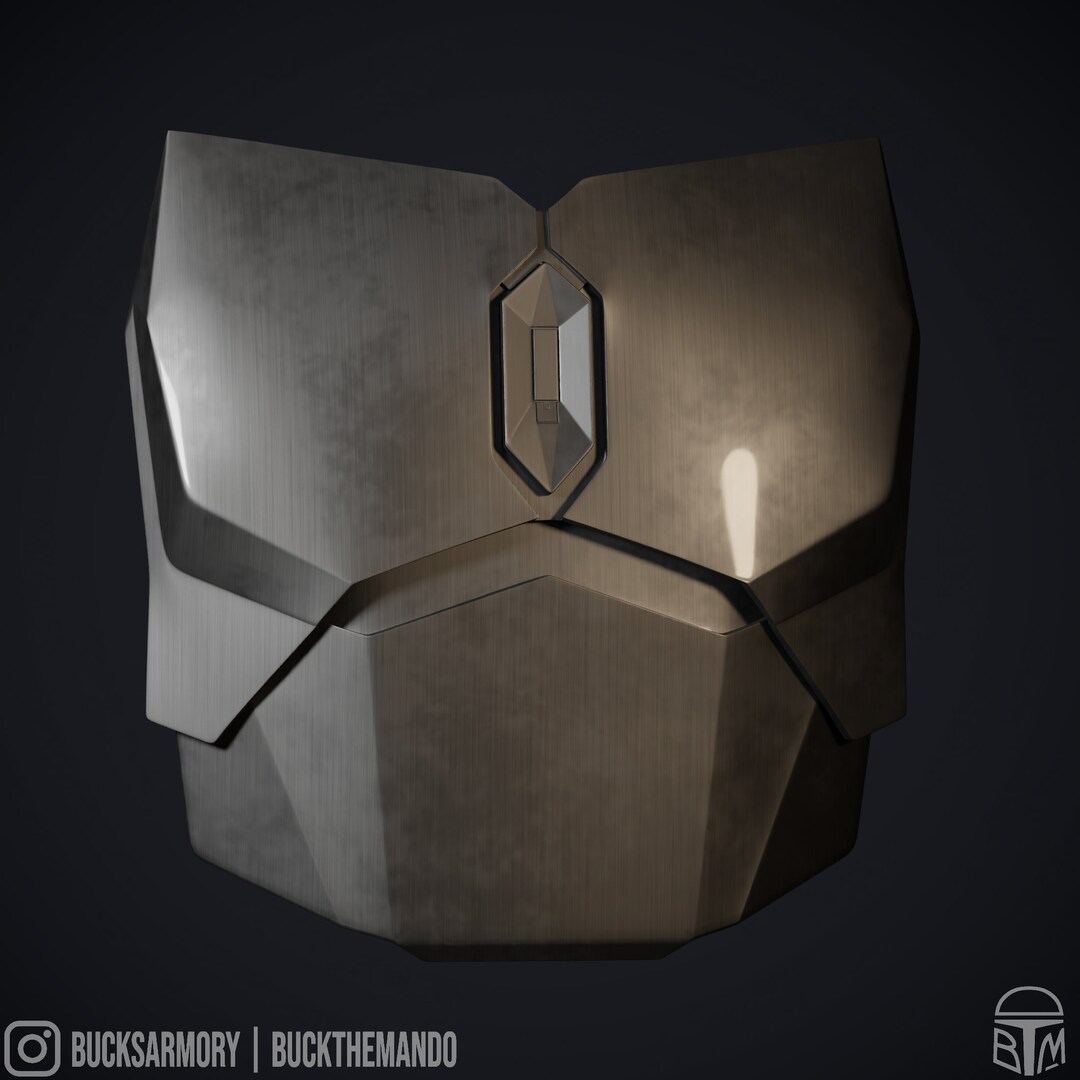 The Mandalorian Beskar Chest Plate Armor 3D Print STL Files - Etsy
