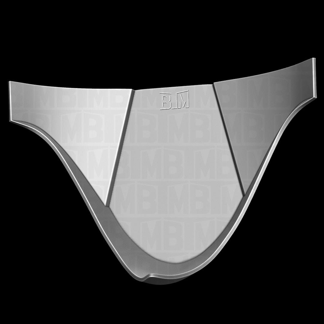 Mandalorian Cod Piece 3D Print STL File - Etsy