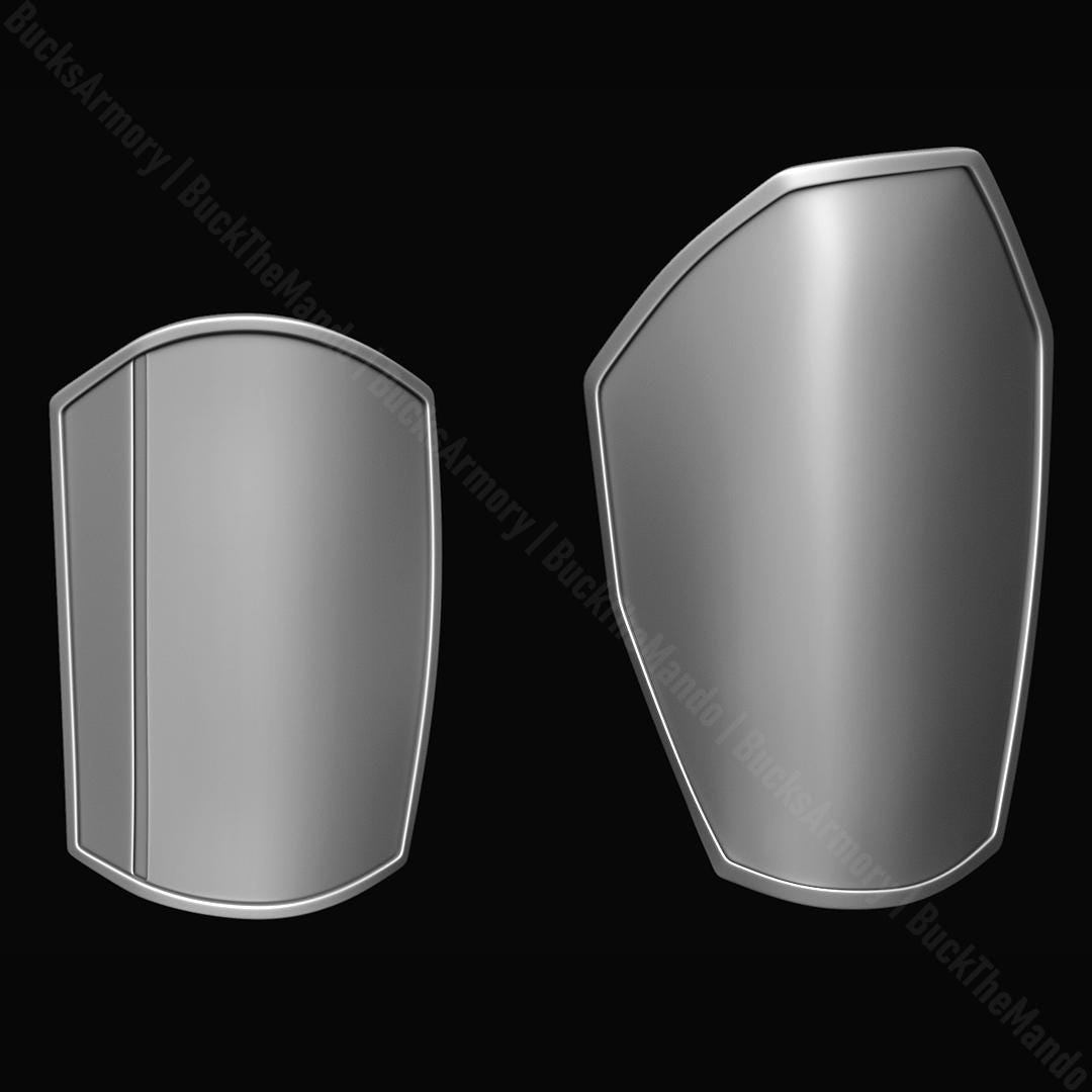 The Mandalorian - Shriek Hawk Delta Armor 3D Print STL Files - Etsy