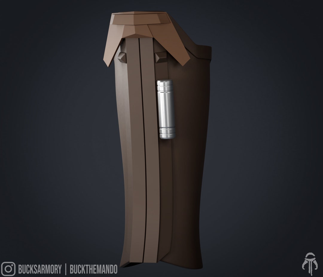 The Mandalorian Shin / Calf Armor 3D Print STL Files - Etsy