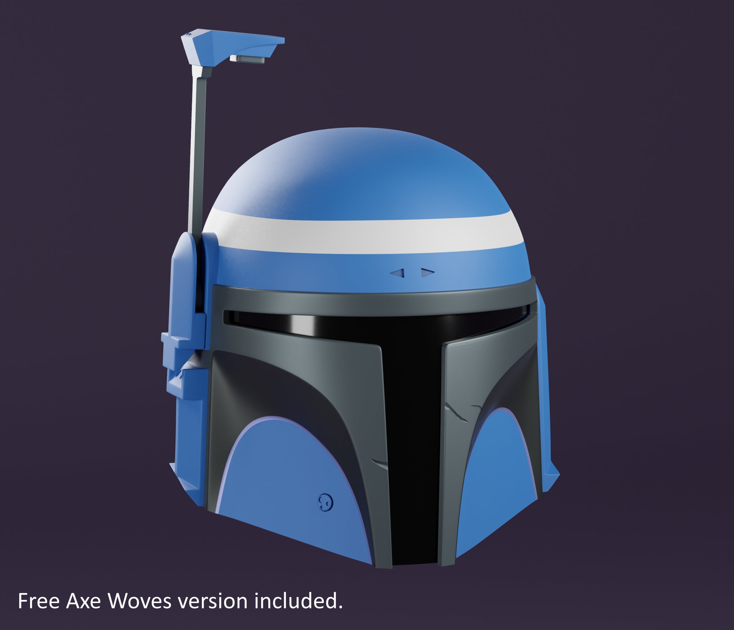 The Mandalorian Death Watch Axe Woves Helmet Armor 3D Print - Etsy