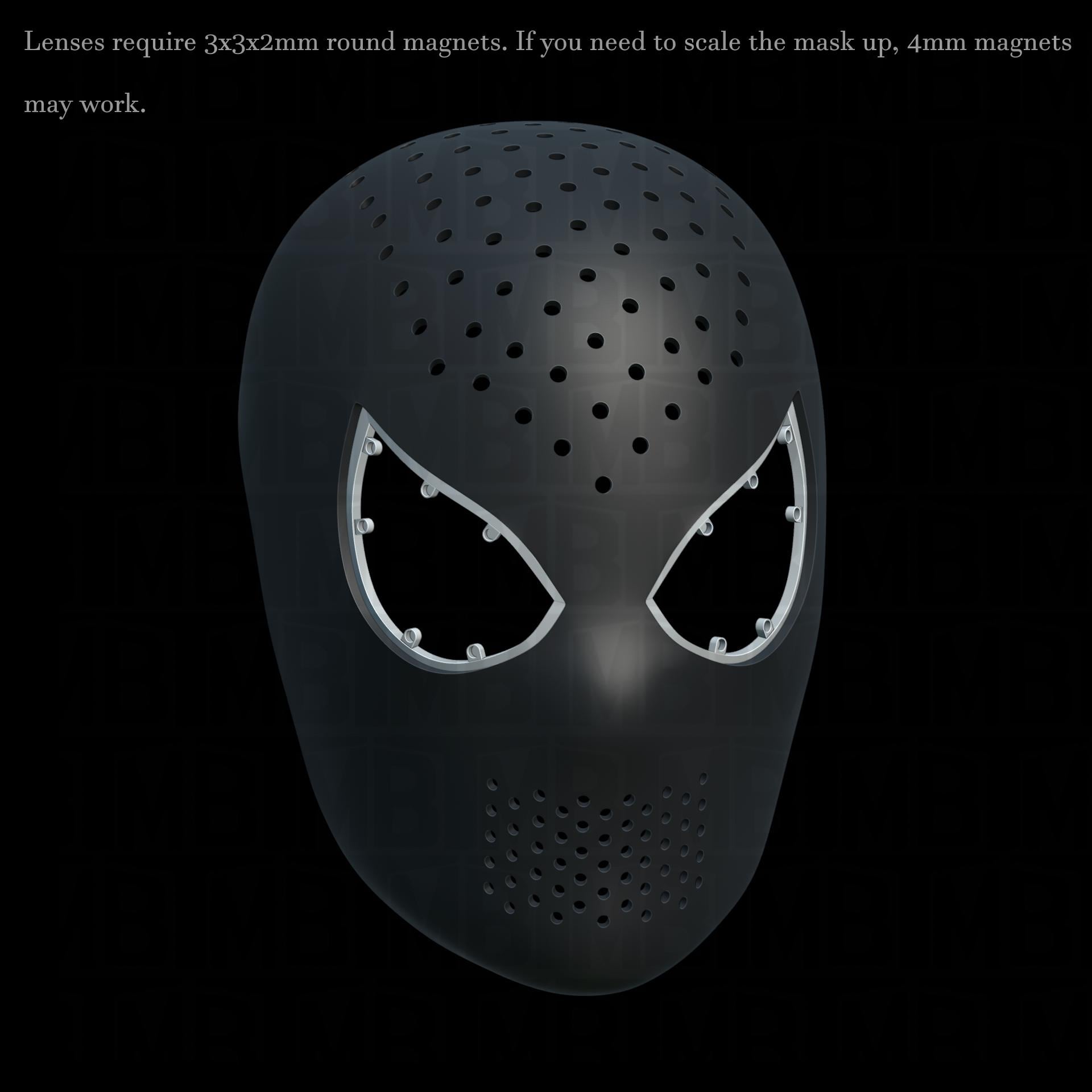 Spider-man Brand New Day MCU Face Shell 3D Printable STL File - Etsy