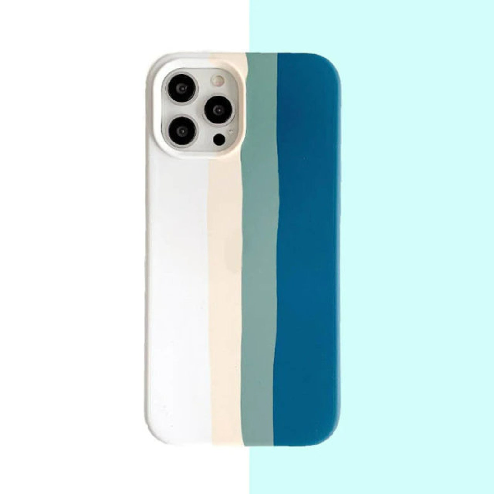 Rainbow Phone Case for Iphonex XR 11 12 Pro Max Silicone Color - Etsy