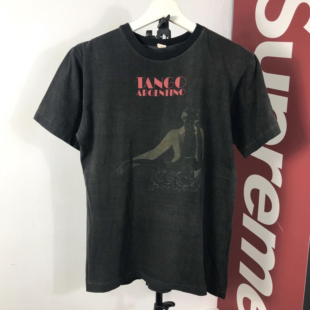 Vintage 90s Tango Argentino Dance Artwork T-shirt / Musical Genre ...