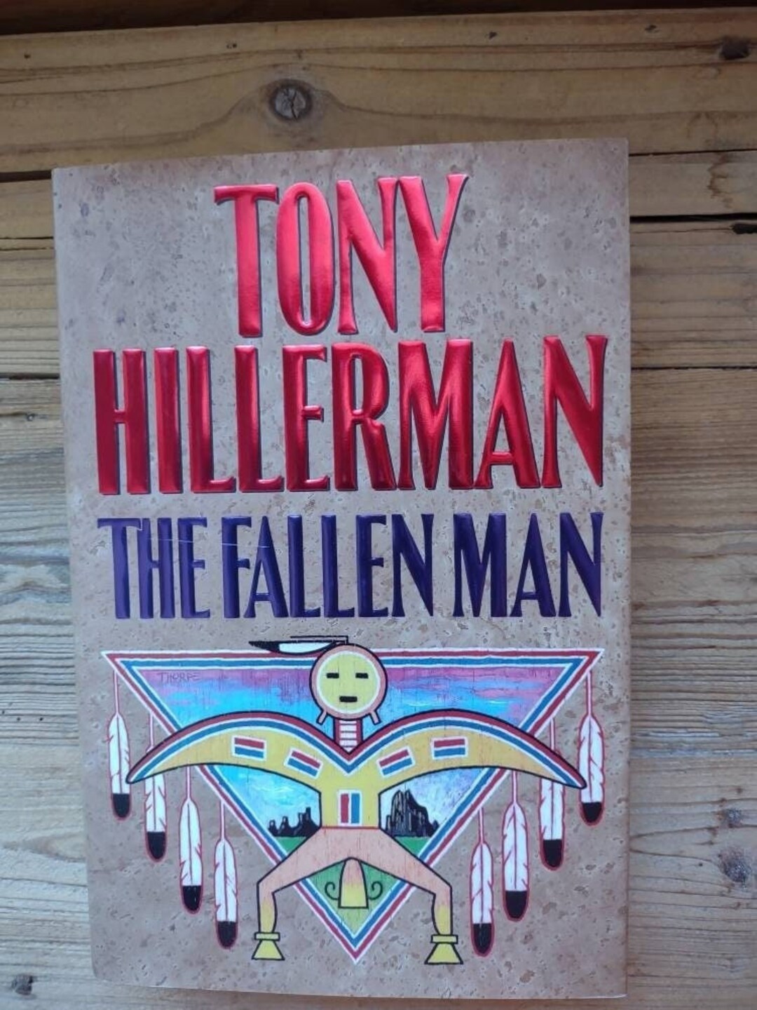 The Fallen Man by Tony Hillerman/crime Novel/mountain Climbers Discover ...