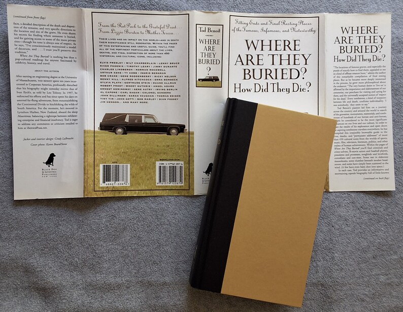 Where Are They Buried? How Did They Die? by Tod Benoit/fitting Ends ...