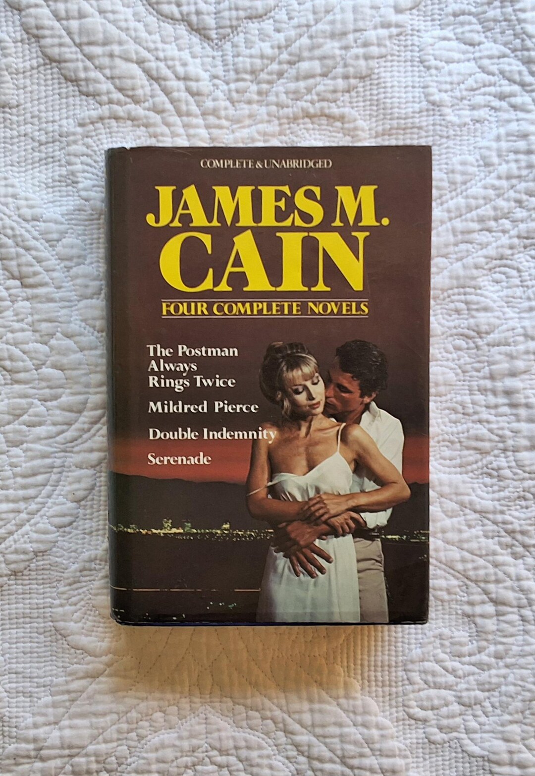 James M. Cain Four Complete Novels/complete and Unabridged/1982 *1st Printing*/hcdj 651pp - Etsy