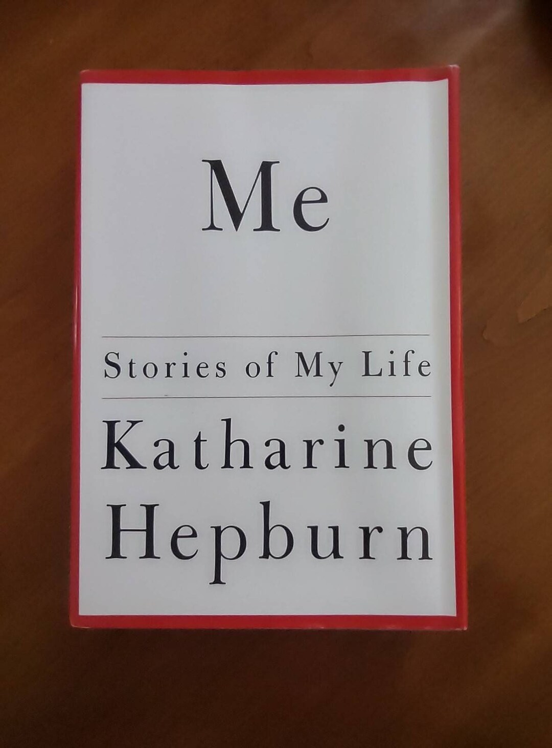 1991 1st Edition Me: Stories of My Life by Katharine Hepburn/hcdj 420 ...