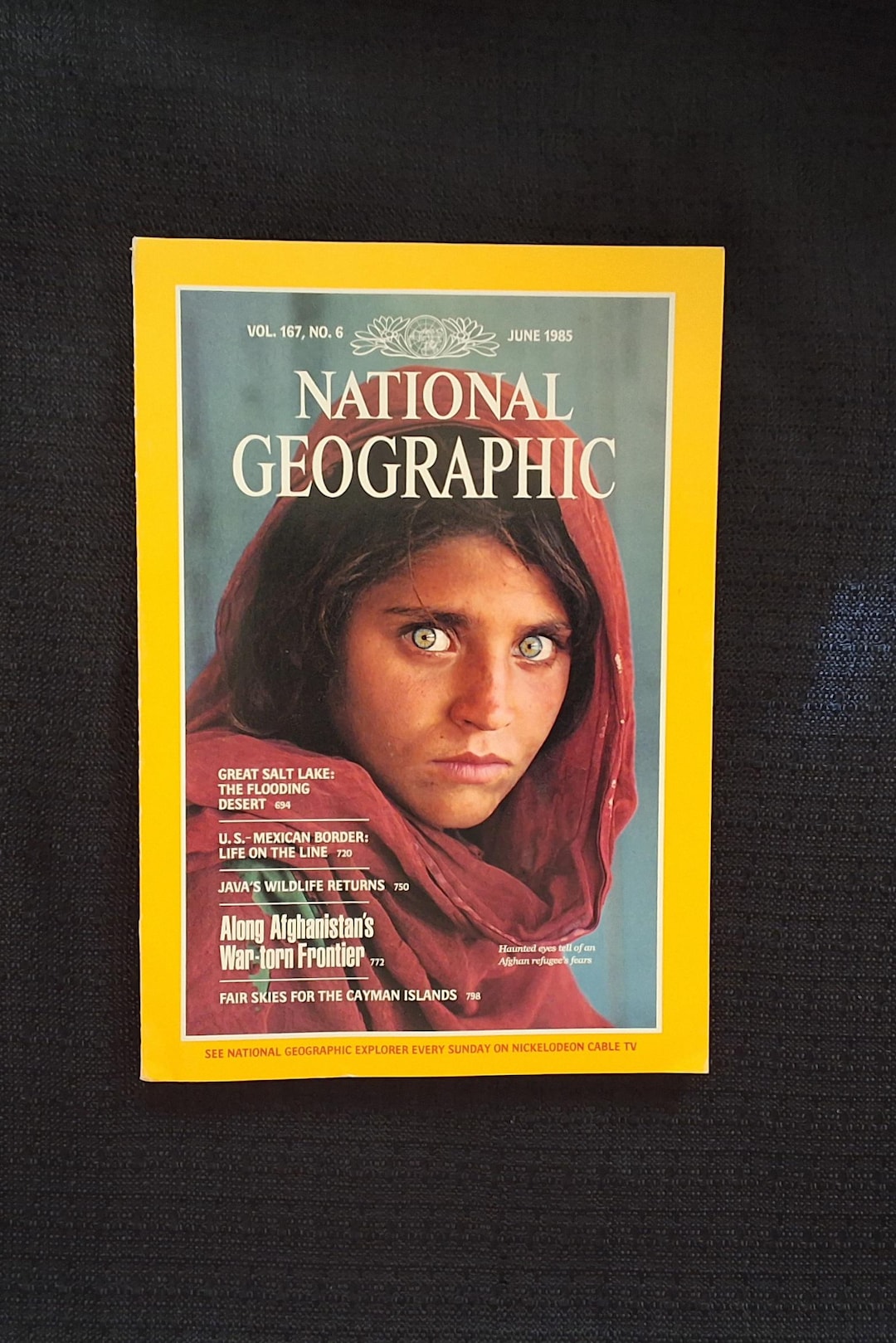 National Geographic 1985 June Vol 167 No.6/haunted Eyes Tell of an ...